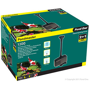 Pond One Pondmaster MK II 1300PH 1100l/hr 1.4m – NZ Pond Supplies